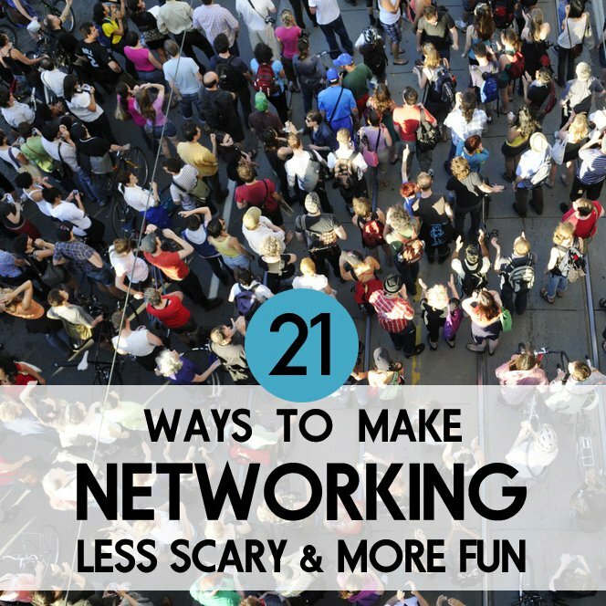 21 Ways to Make Networking Less Scary and More Fun | The Muse | The Muse